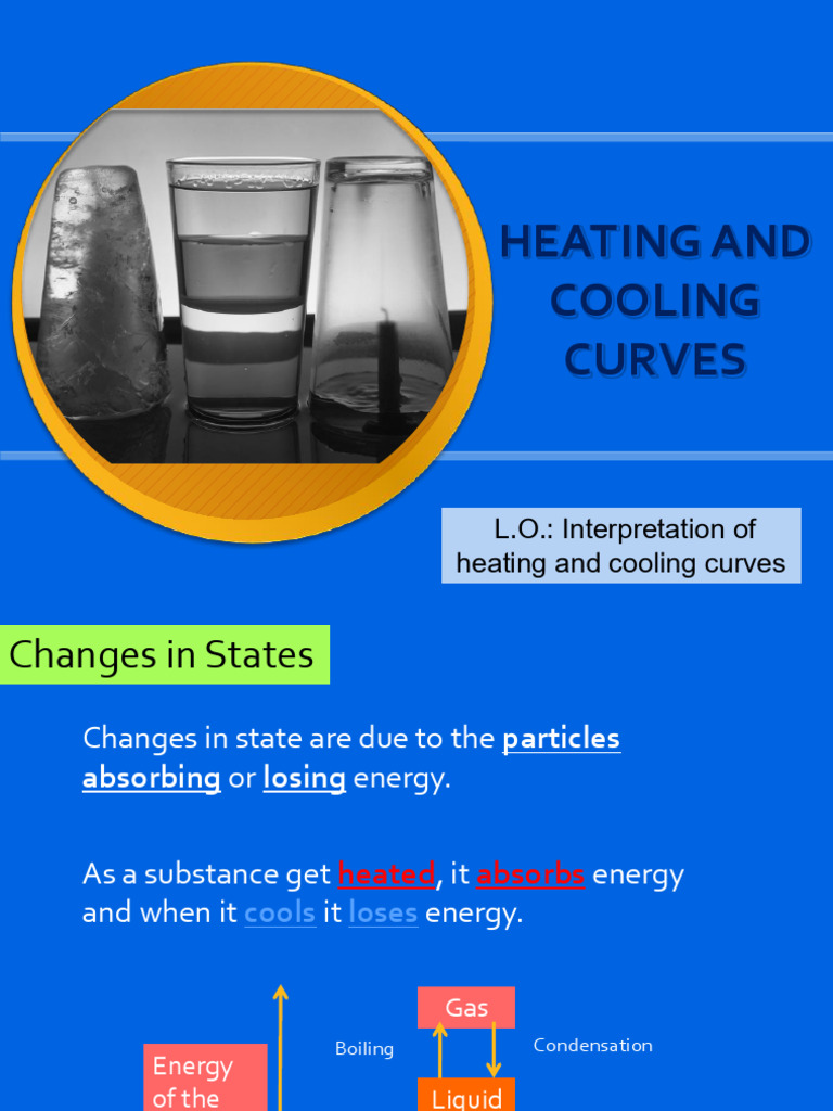 C1.3 Heating and Cooling Curves | PDF | Liquids | Gases