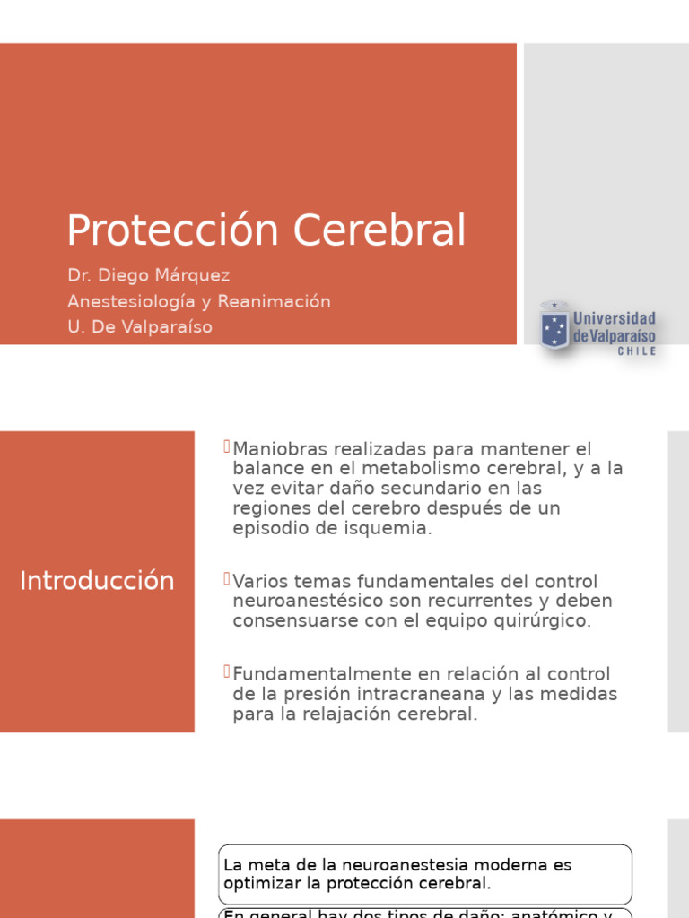 Protección Cerebral Márquez | PDF | Especialidades Medicas | Medicina ...