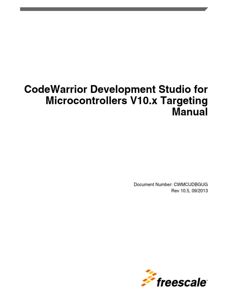 CodeWarrior MCU V10.x Targeting Guide | PDF | Compiler | Assembly Language
