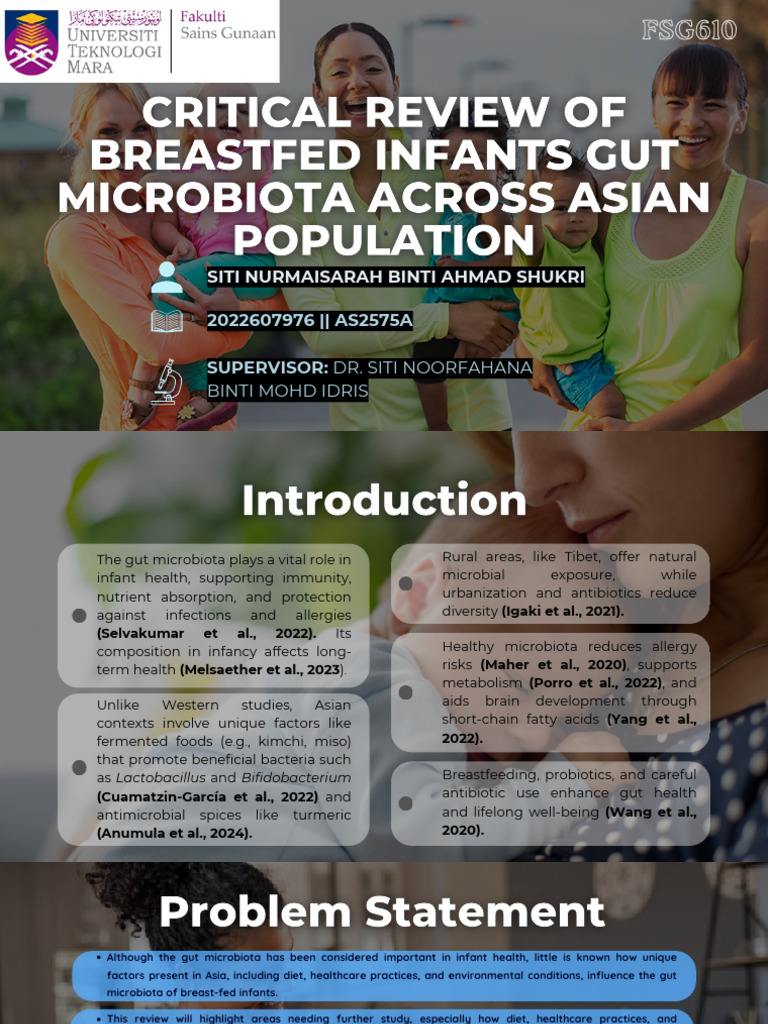 Breastfed Infants Gut Microbiota Across Asian Population | PDF ...