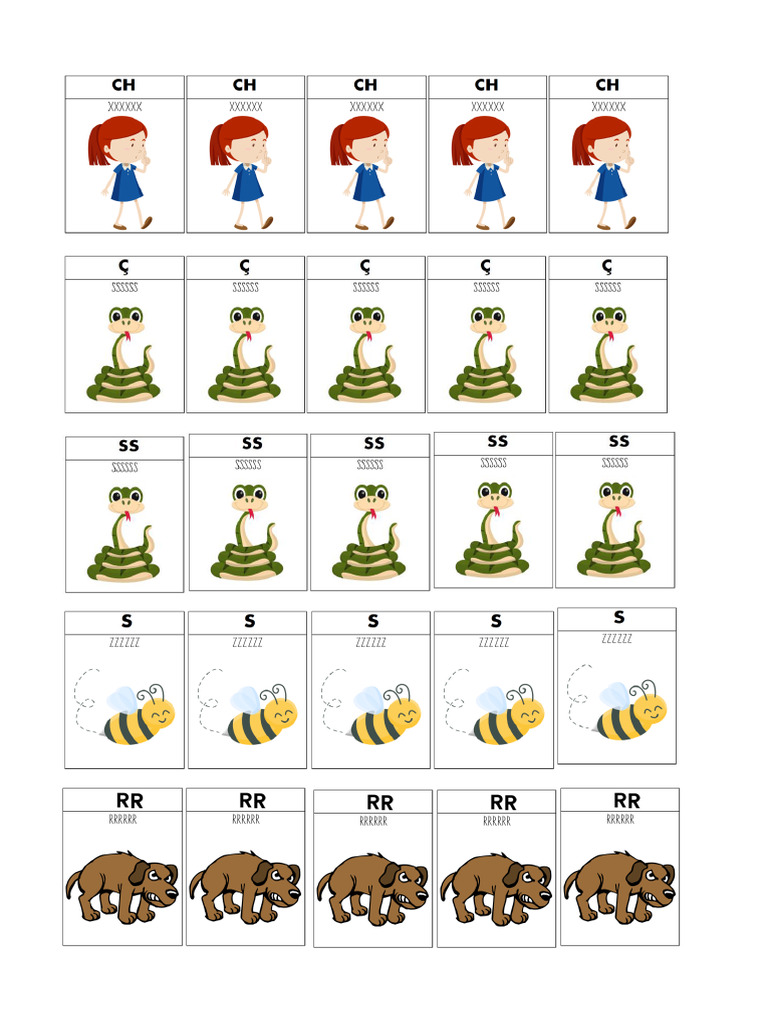 Letras Moveis Dos Anexos | PDF