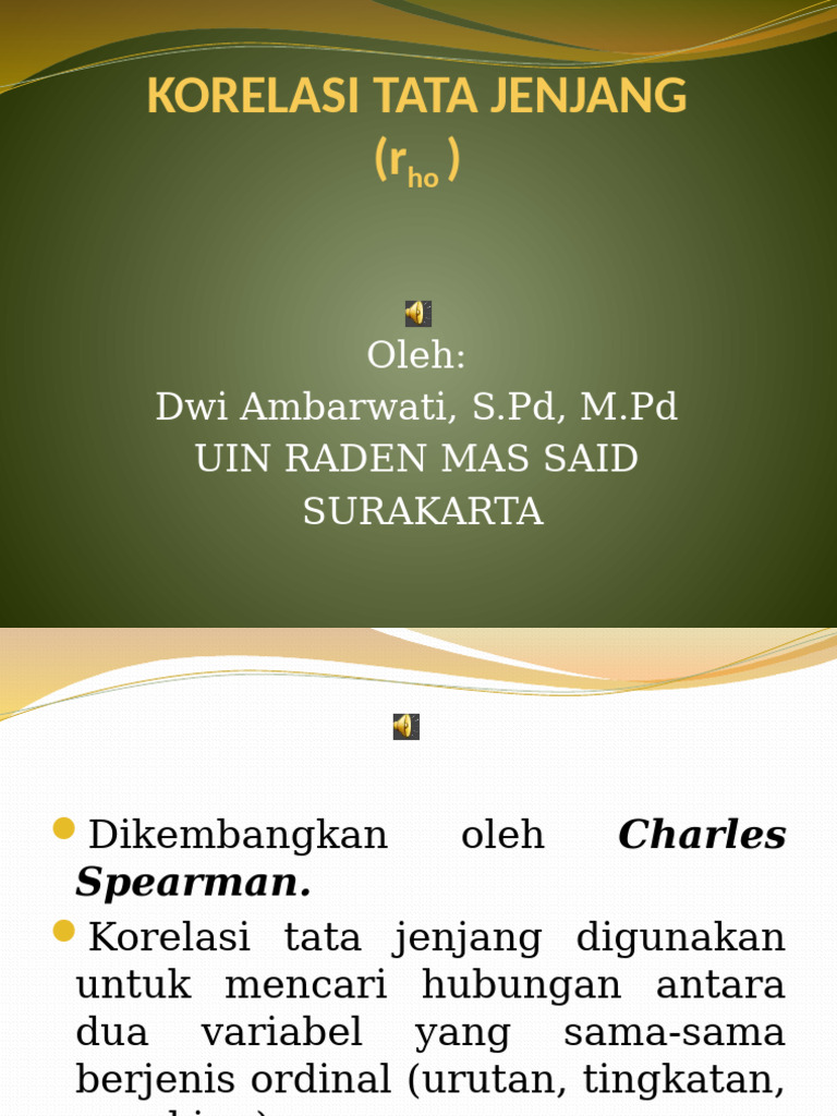 Korelasi Tata Jenjang dalam Penelitian Ujian | PDF