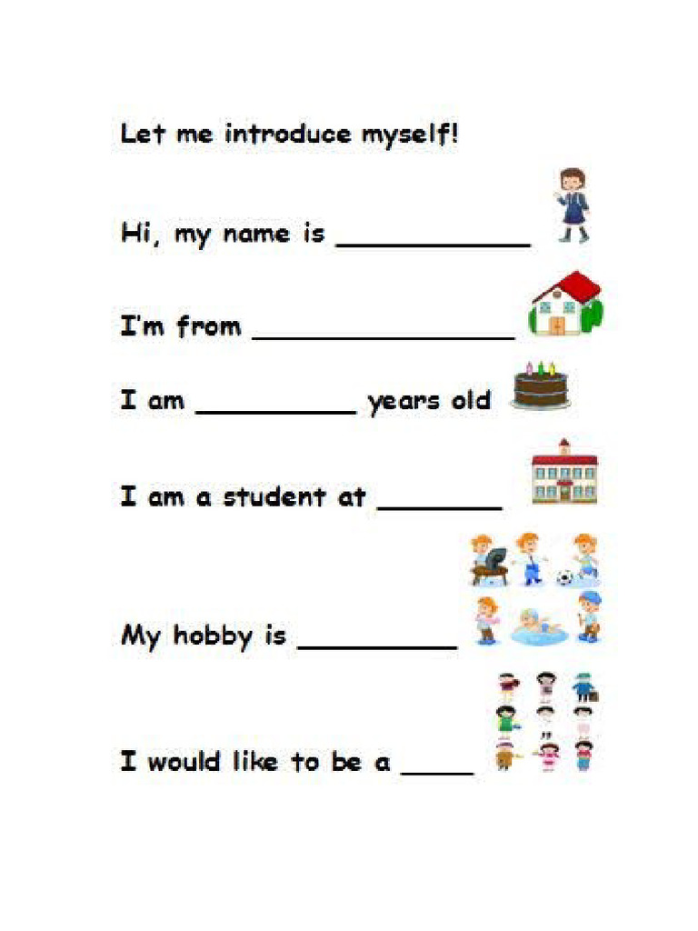 Self Introduction | PDF