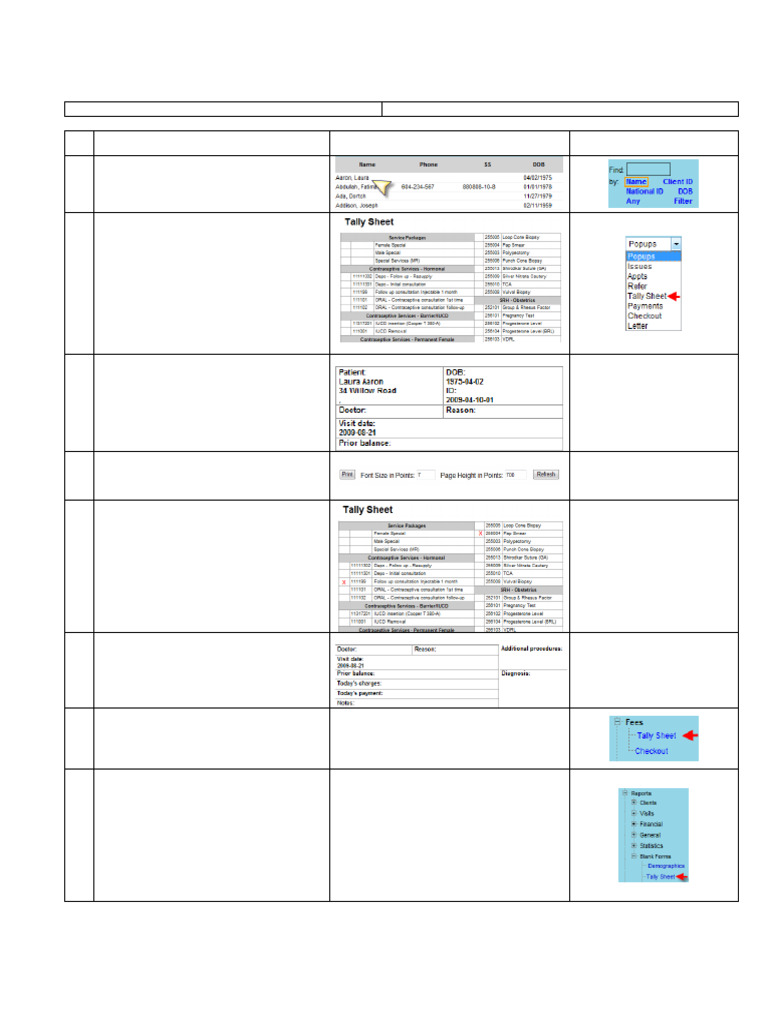 Process 1-4-0 Printing a Paper Tally Sheet Ver 4-0 | PDF | Computing
