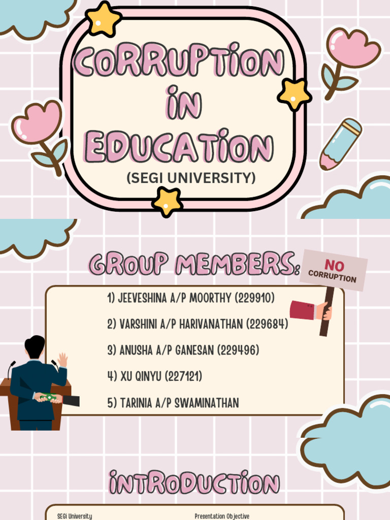 Pink and Blue Cute Illustrative Group Project Presentation | PDF ...