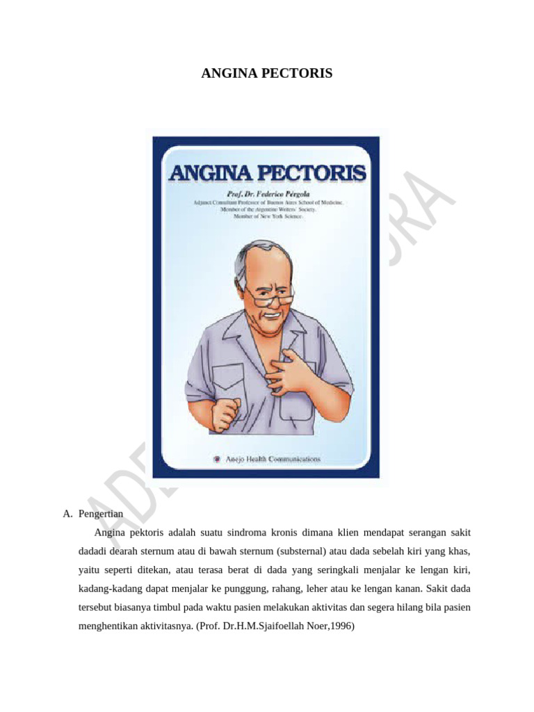 Angina Pectoris1 | PDF