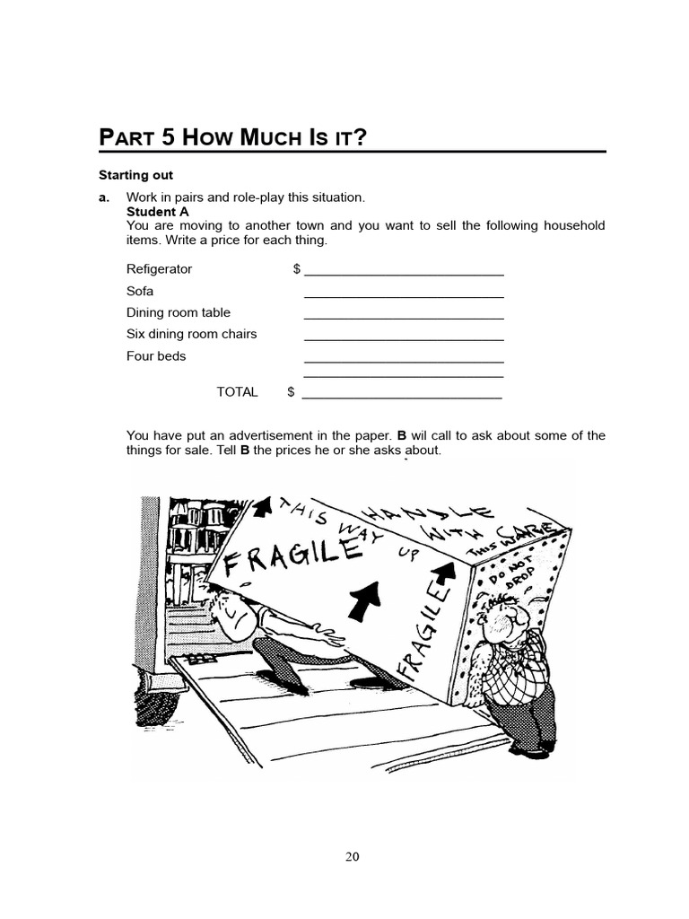 Part 5 How Much Is It - 7 | PDF