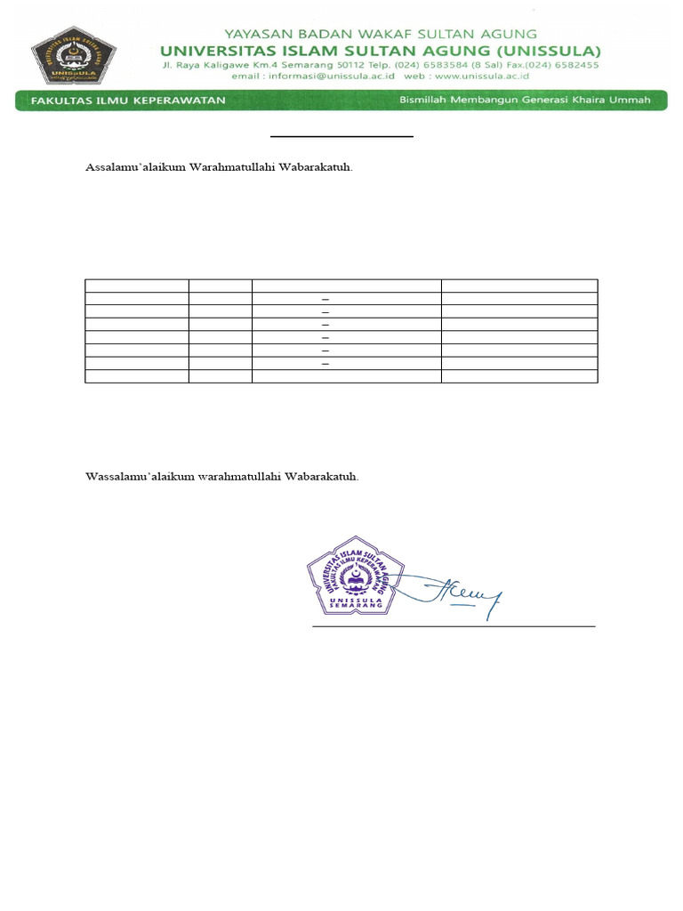 Metode Perkuliahan FIK Unissula 2025 | PDF