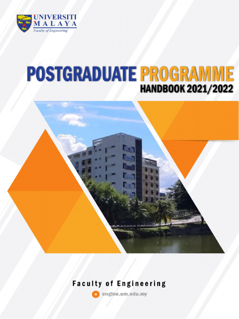 Universiti Malaya Postgraduate Handbook | PDF | Thesis