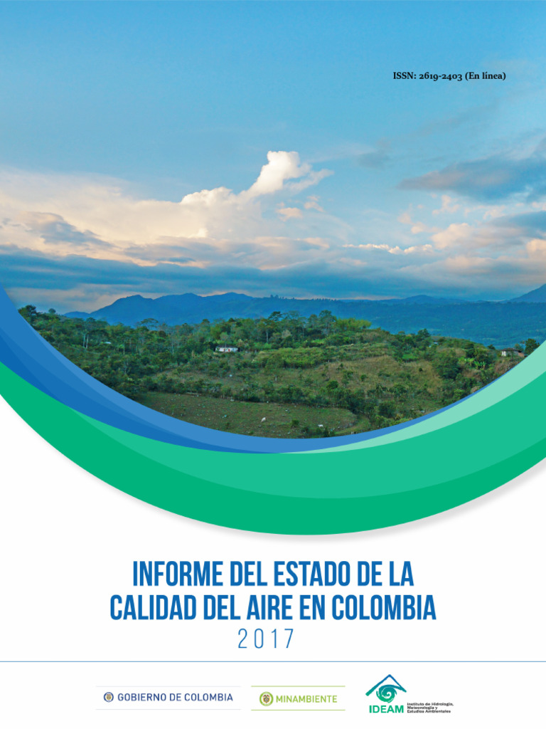 Informe Del Estado de La Calidad Del Aire en Colombia 2017 | PDF | La ...