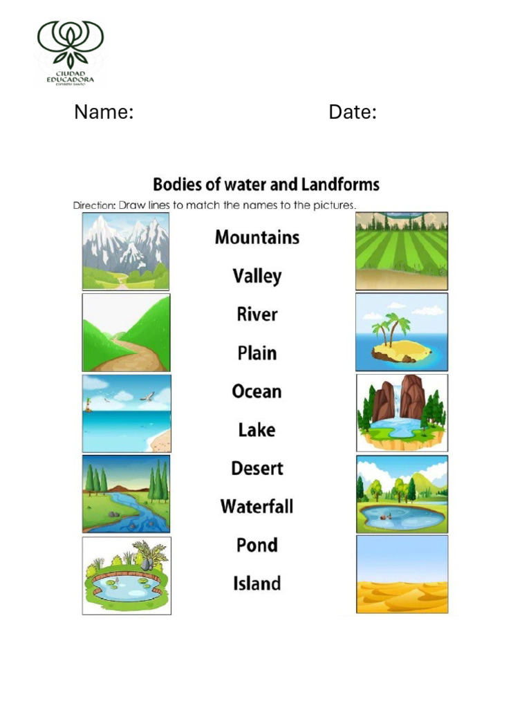 Landforms | PDF