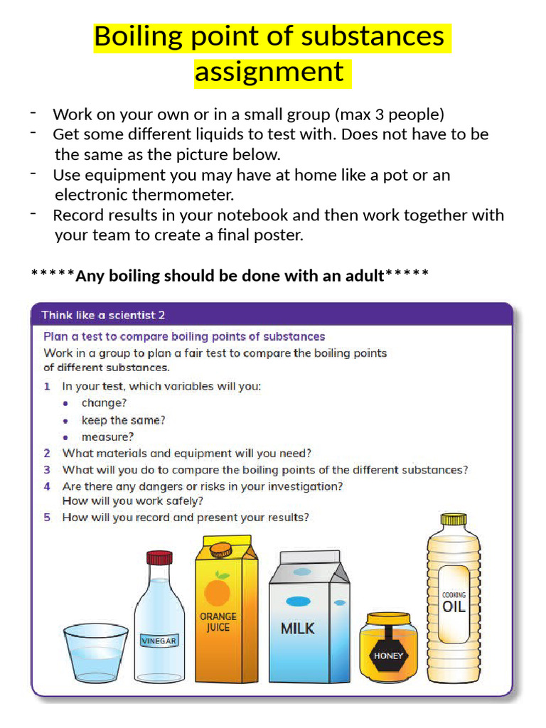 Boiling Experiment | PDF