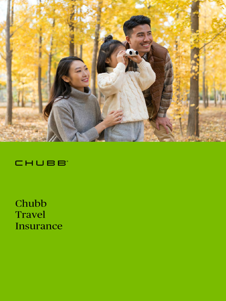 Chubb Travel Insurance Benefits Overview | PDF | Insurance