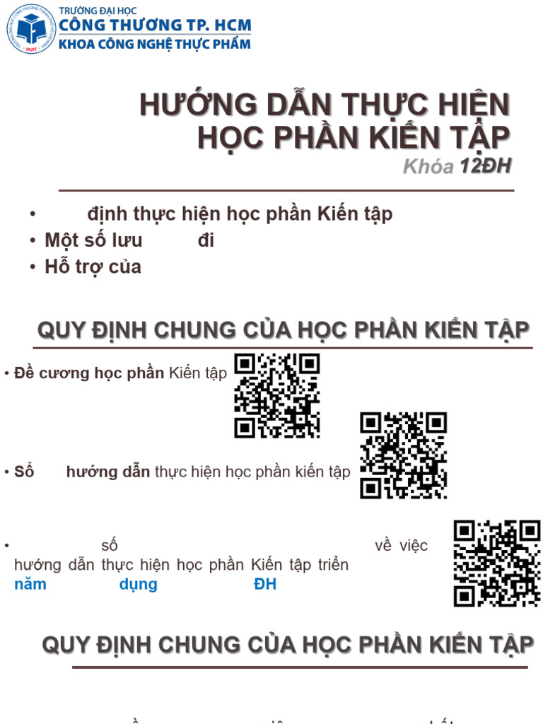 Huong Dan Hoc Phan Kien Tap | PDF