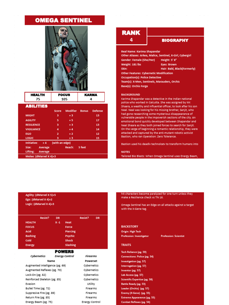 Omega Sentinel - Main | PDF