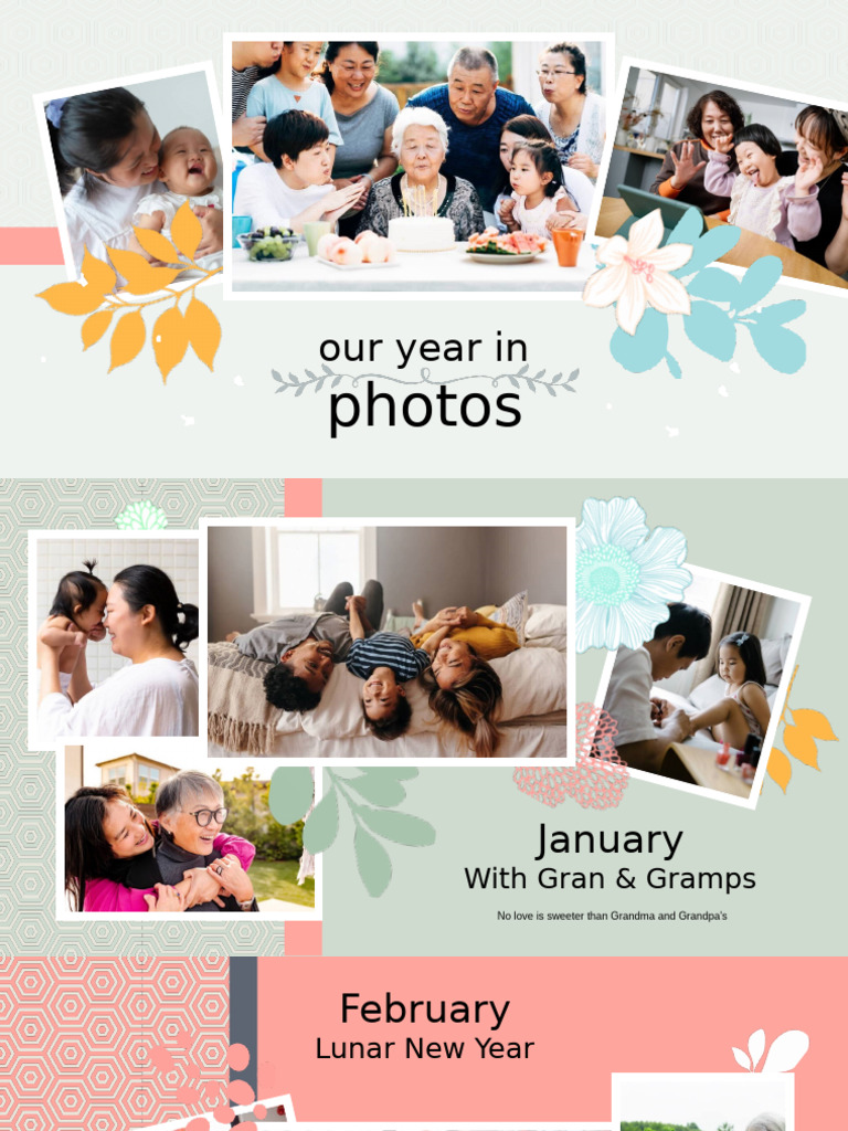 Our Year in Photos Album | PDF