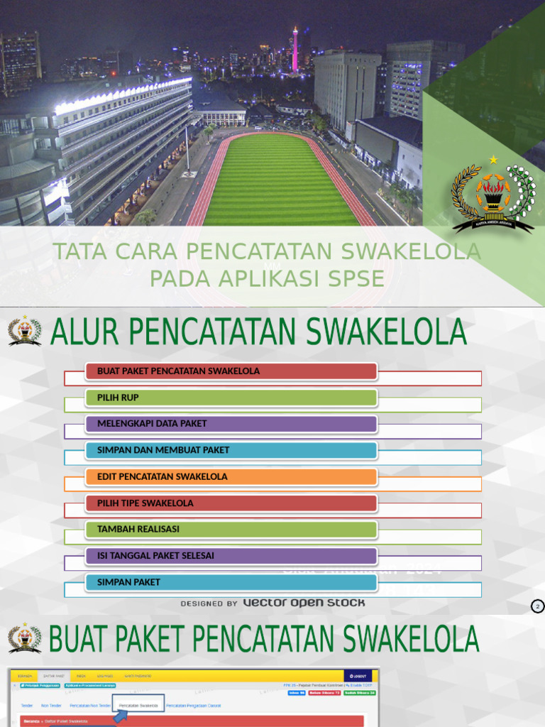 Tata Cara Pencatatan Swakelola | PDF