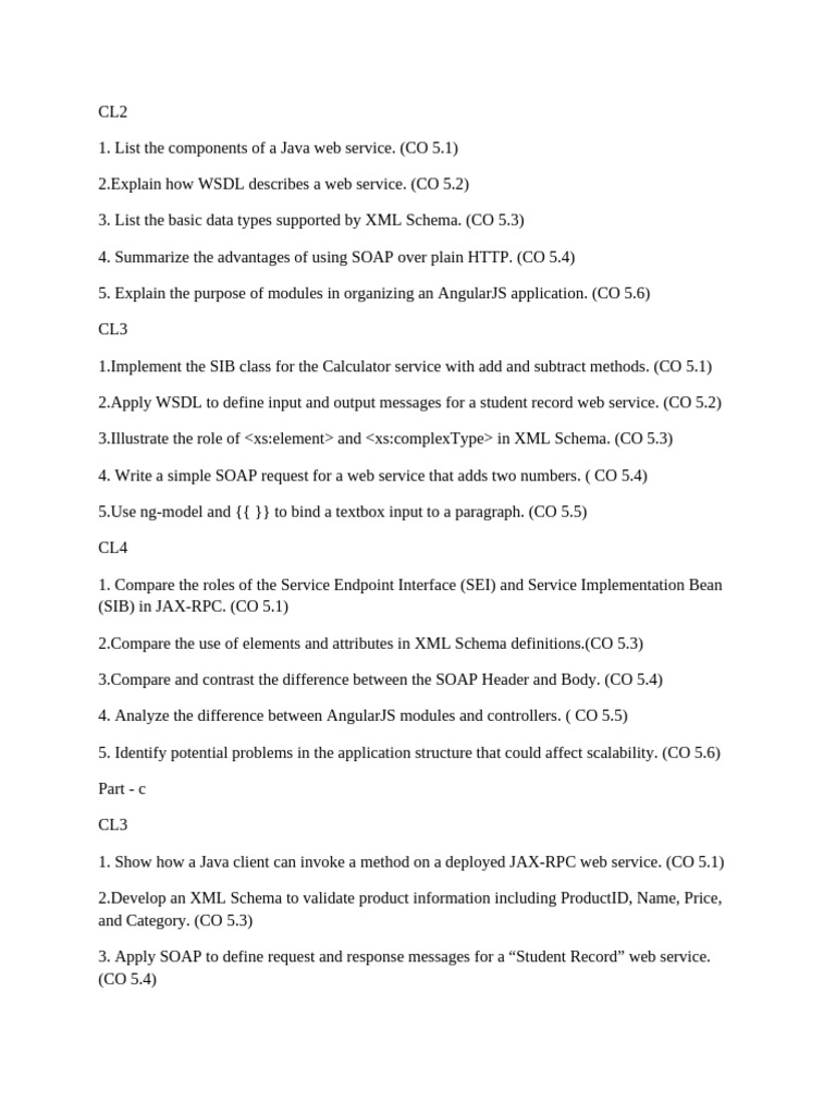 Unit-5 Part B and C | PDF