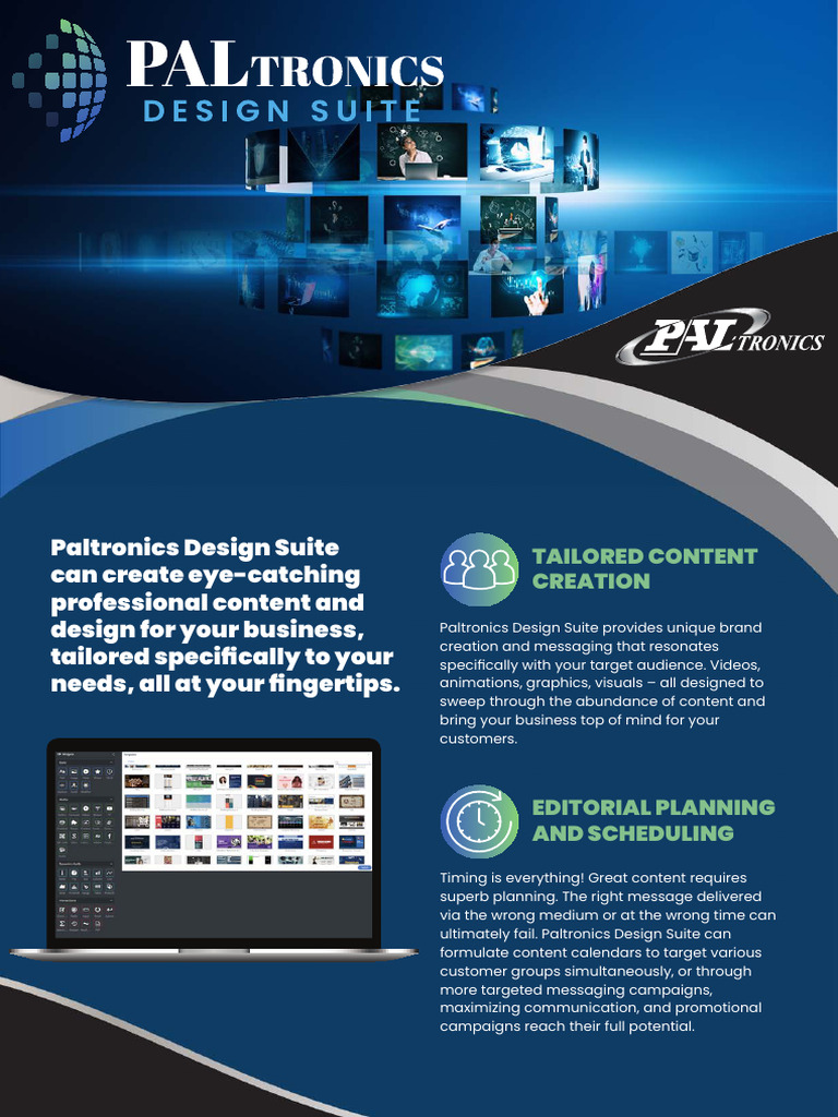 Paltronics Design Suite Brochure Online | PDF | Brand | Communication