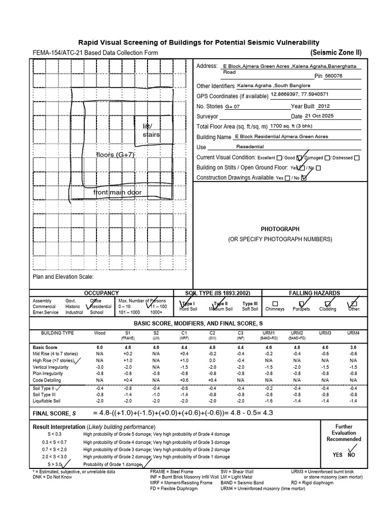 Vulnerability Assessment | PDF | Masonry | Building Engineering