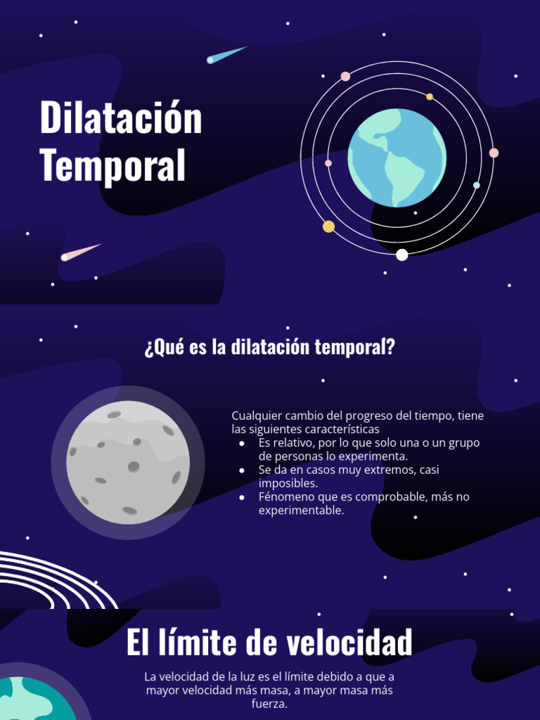 Dilatación Temporal y Relatividad | PDF | Hora | Gravedad