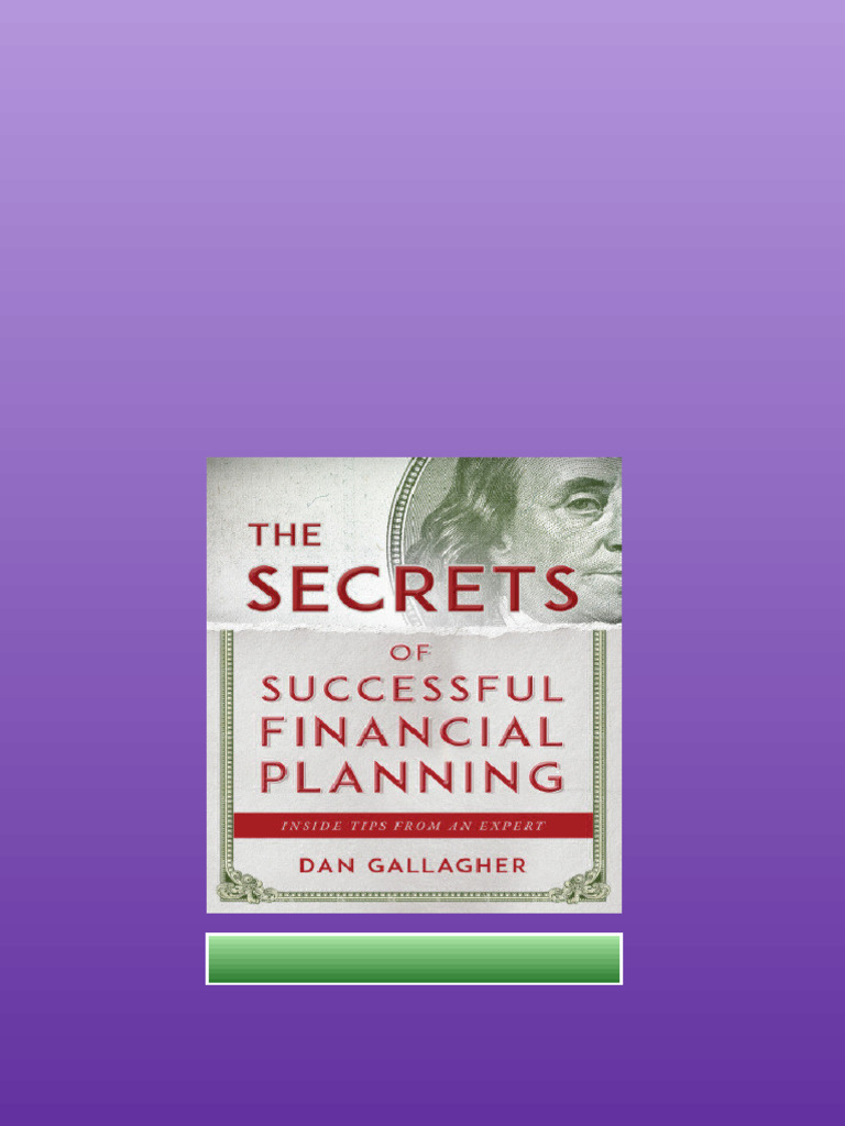 The Secrets Of Successful Financial Planning Inside Tips From An Expert ...