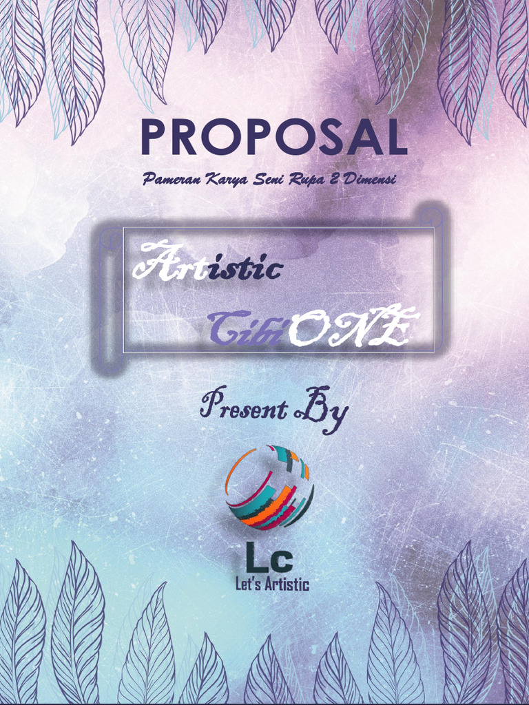 Artistic Cibi One Proposal + Poster XII MIPA 4 | PDF
