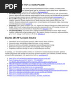 Key SAP Accounts Payable Tables Guide | PDF | Accounts Payable | Business