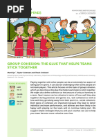 Carron's Model of Team Cohesion Factors | PDF | Leadership | Group ...