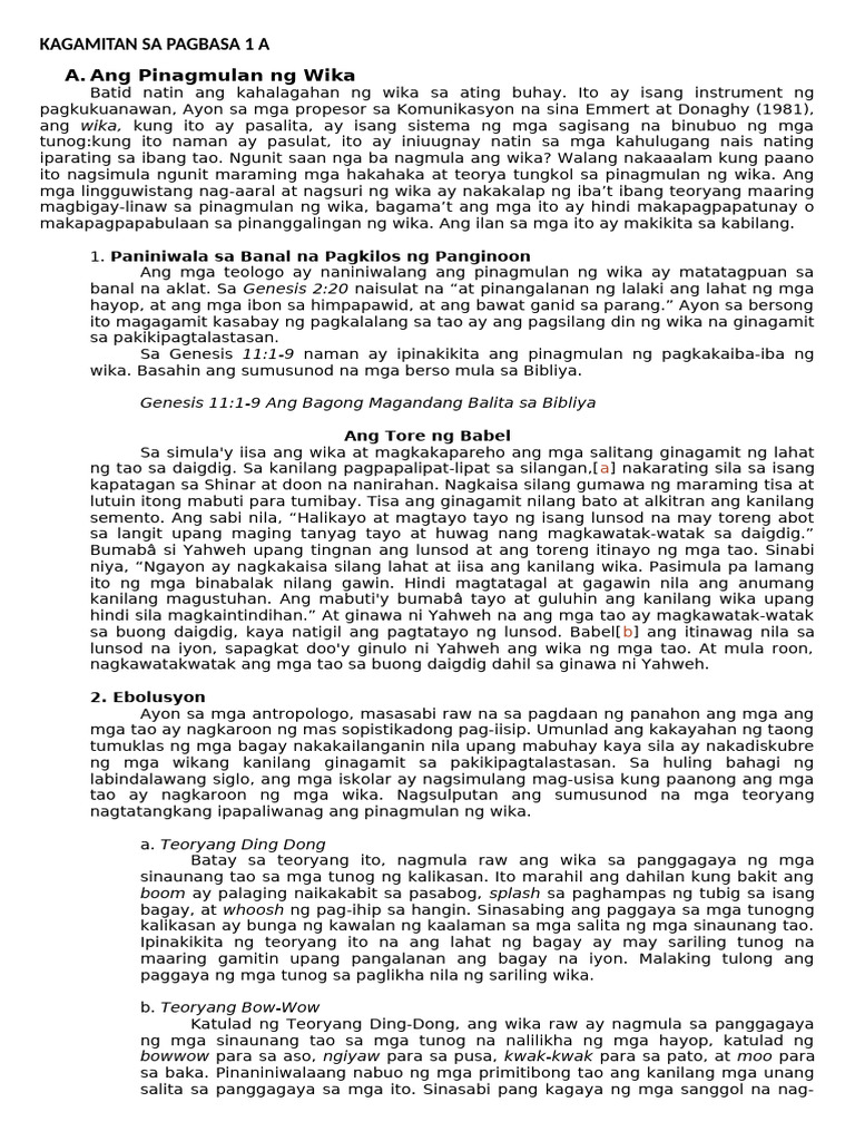 Reading 1 Kasaysayan | PDF