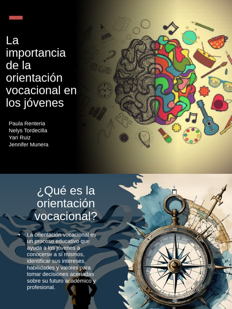 Importancia de la Orientación Vocacional | PDF