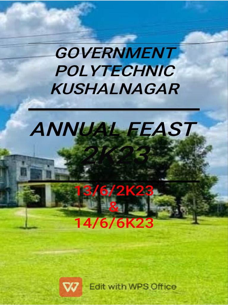 Government Polytechnic Kushalnagar | PDF