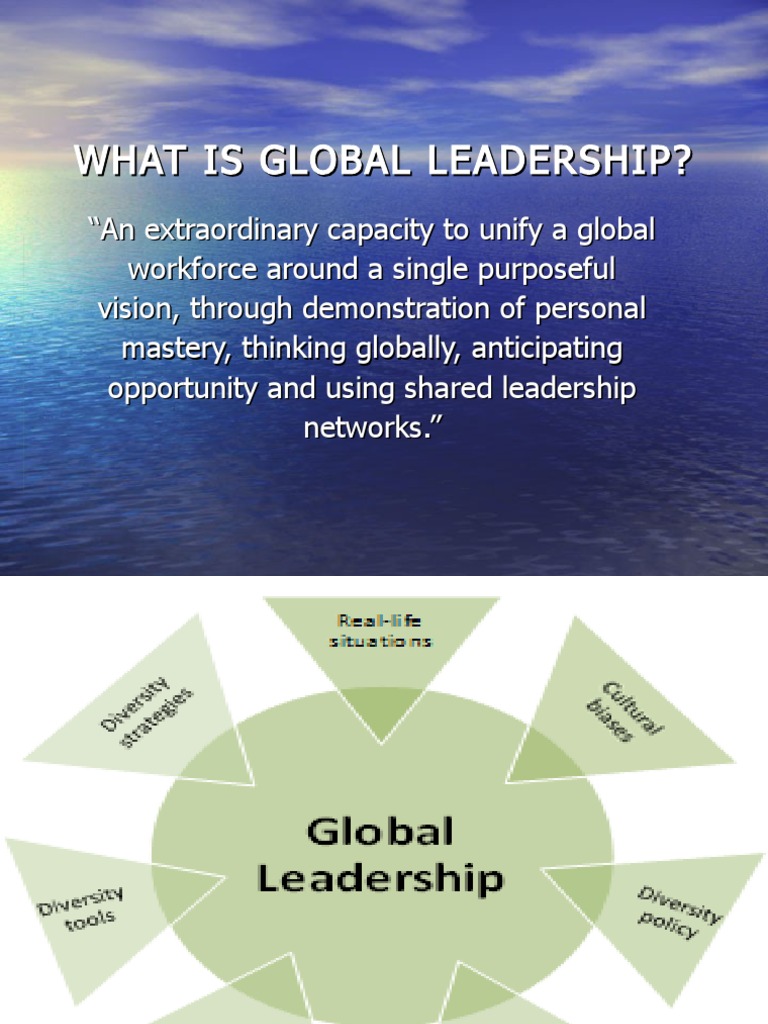 Defining Global Leadership Concepts | PDF