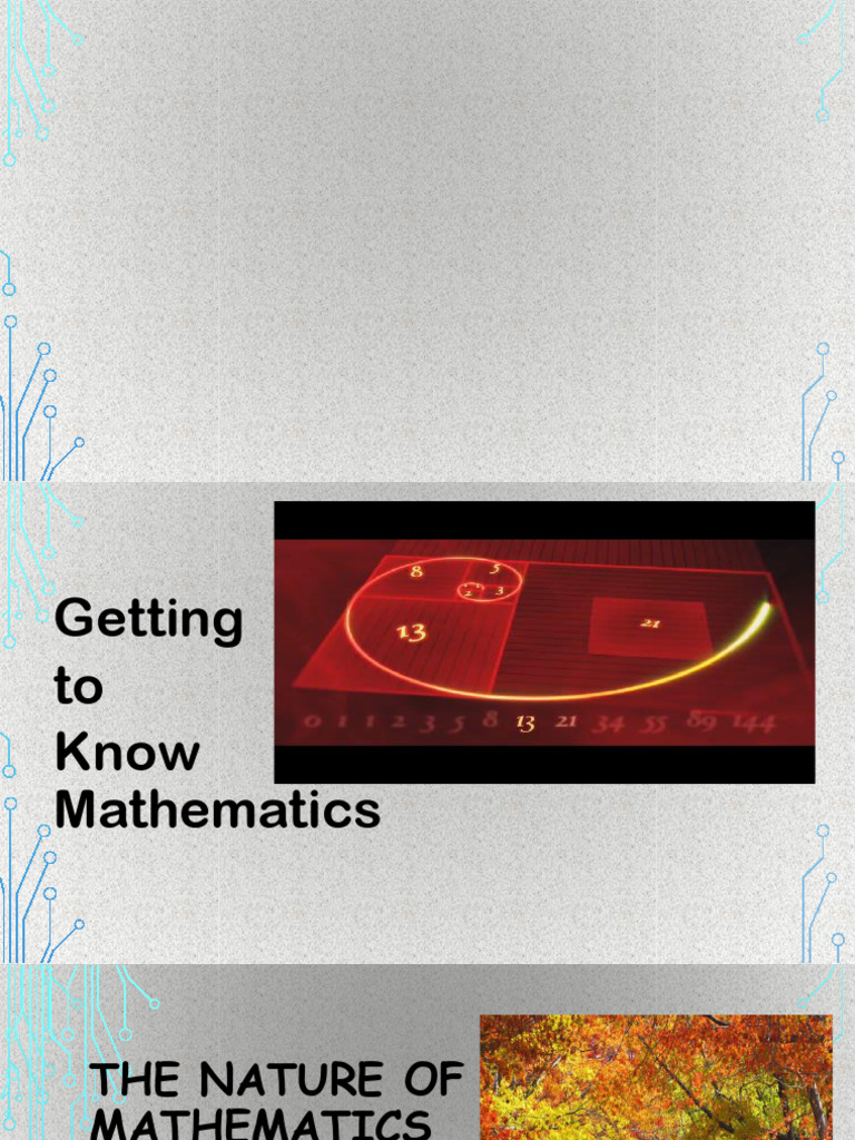 Mathematics in Nature | PDF