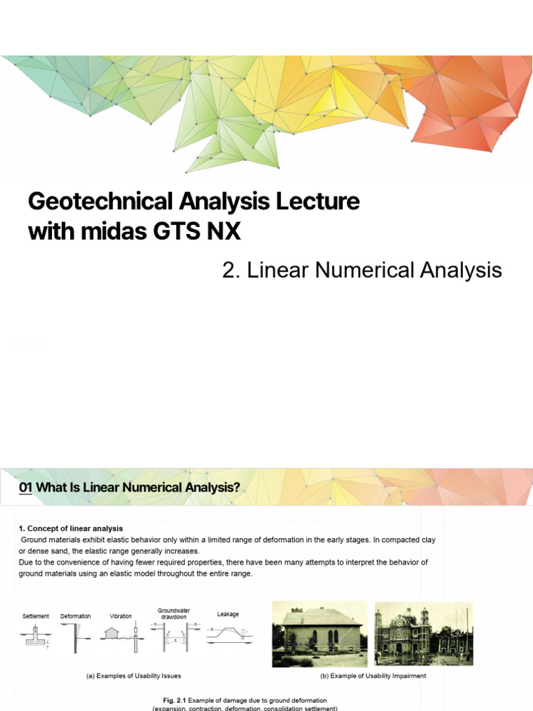 Linear Numerical Analysis (Elastic Analysis) | PDF | Elasticity ...