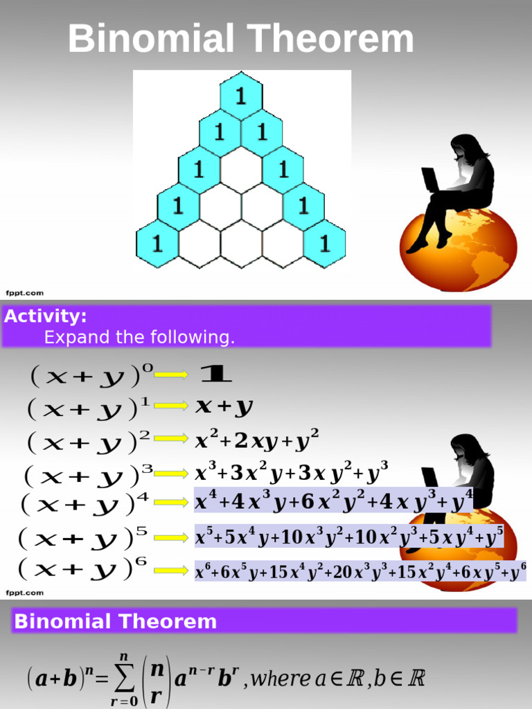 Lesson 7 Binomial Theorem | PDF | Mathematics | Complex Analysis
