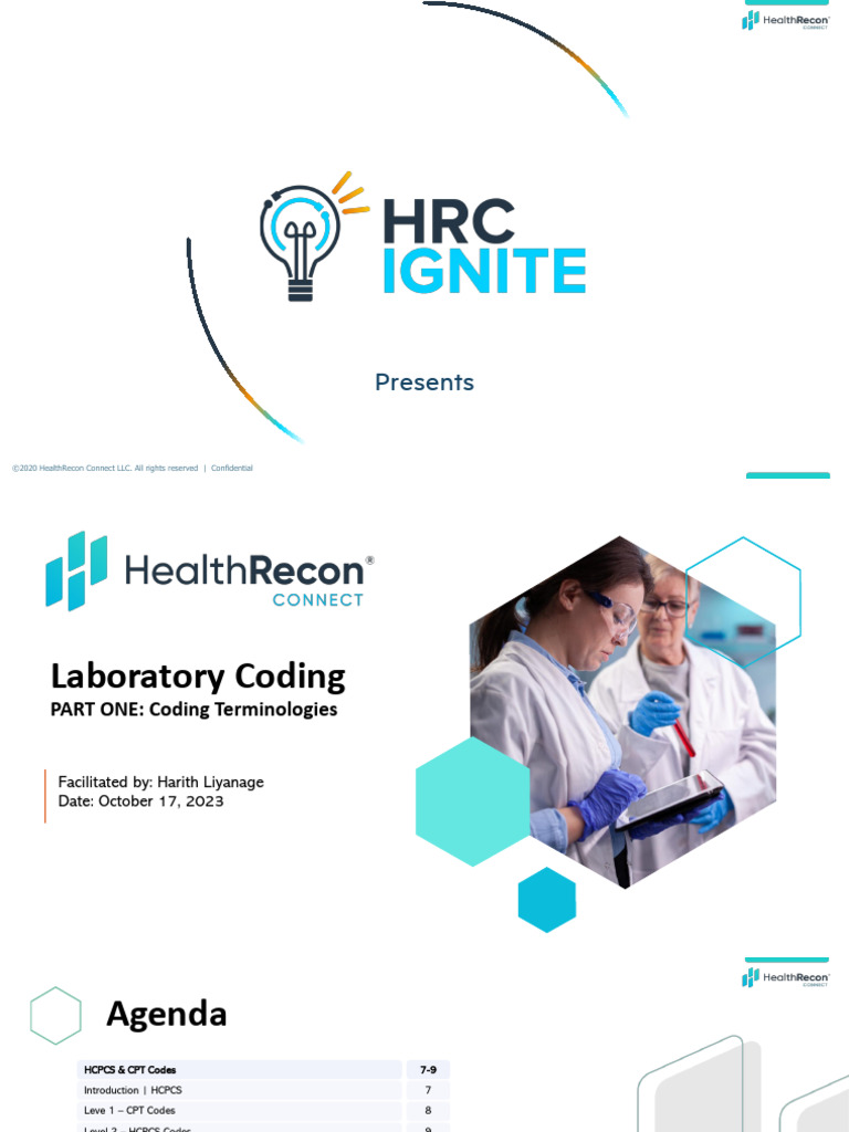 Lab Coding PART 1 Harith | PDF | Medical Specialties | Health Care
