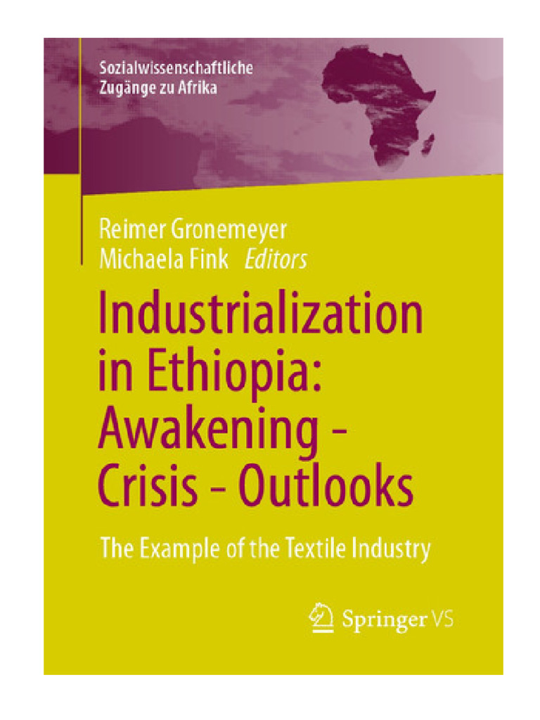 Industrialization in Ethiopia: Awakening - Crisis - Outlooks: The ...