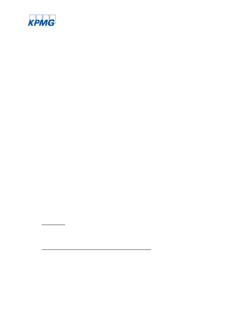 KPMG Senior Consultant Job Offer Letter | PDF | Taxes | Legal Remedy