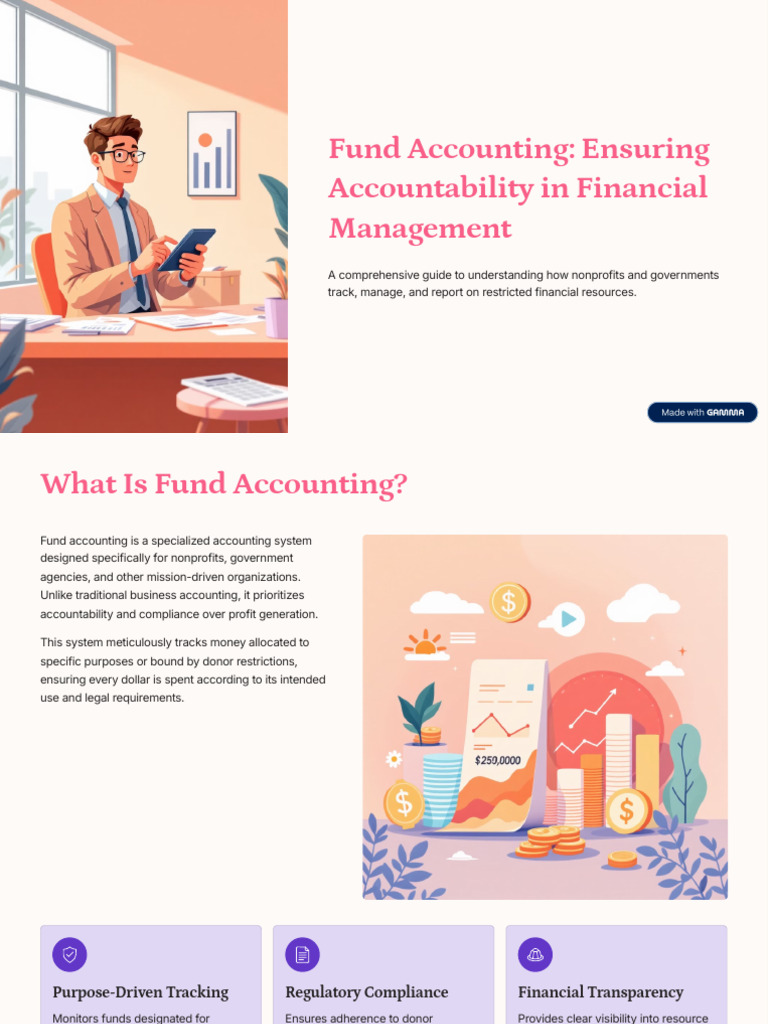 Fund Accounting Ensuring Accountability in Financial Management | PDF ...