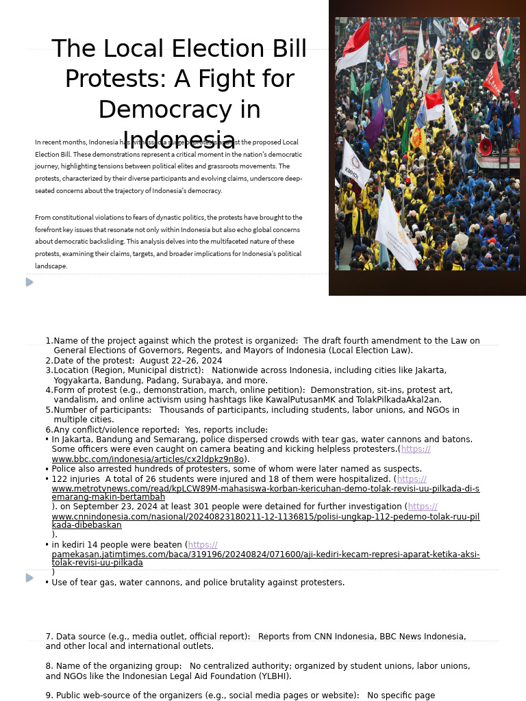 Election Law Protest 2024 | PDF | Indonesia | Politics Of Indonesia