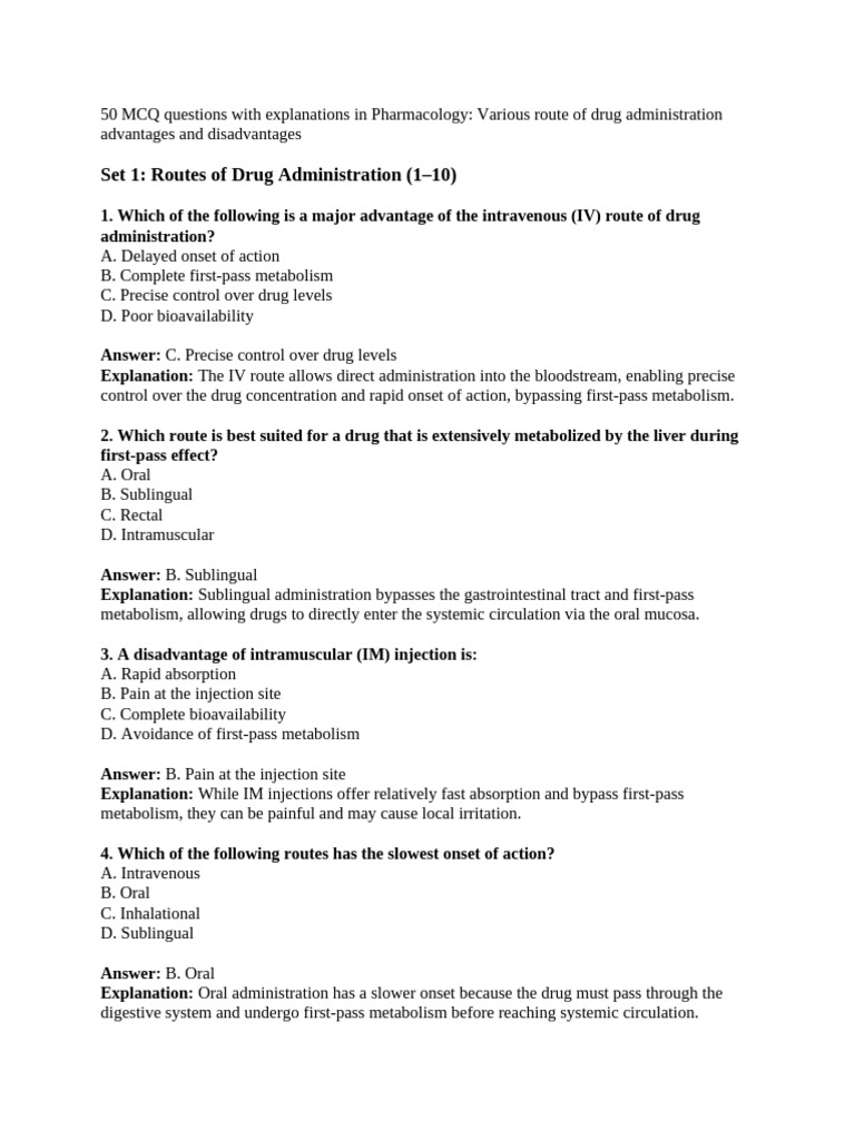 General Pharmacology | PDF | Bioavailability | Cirrhosis