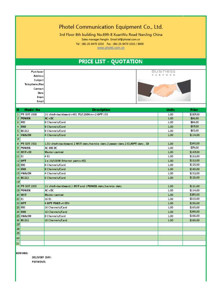Price List | PDF | Information And Communications Technology | Electronics