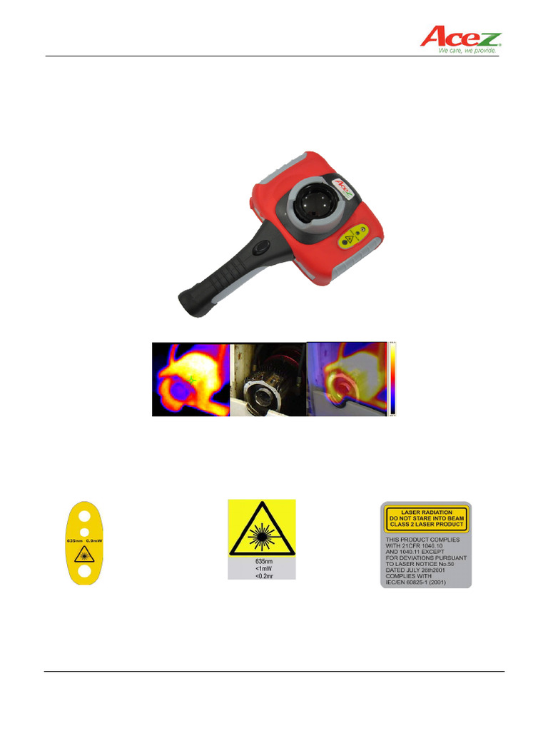 BG 1000 Thermal Imaging Camera Manual | PDF | Menu (Computing) | Cursor ...