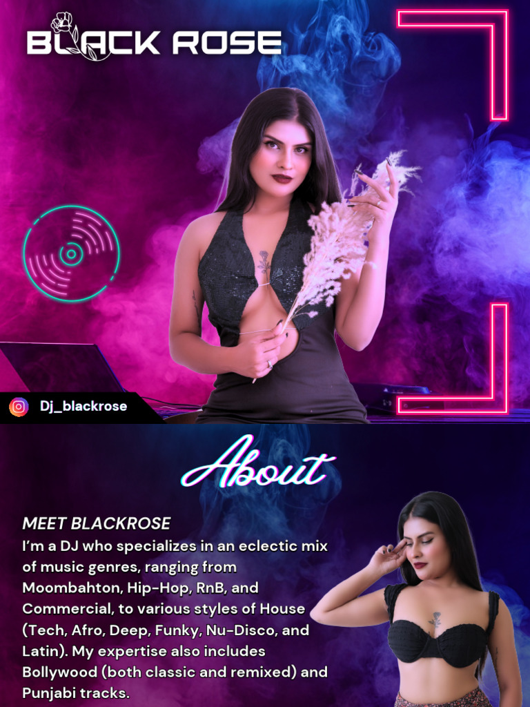 DJ Blackrose Presskit - 20250202 - 195601 - 0000 | PDF