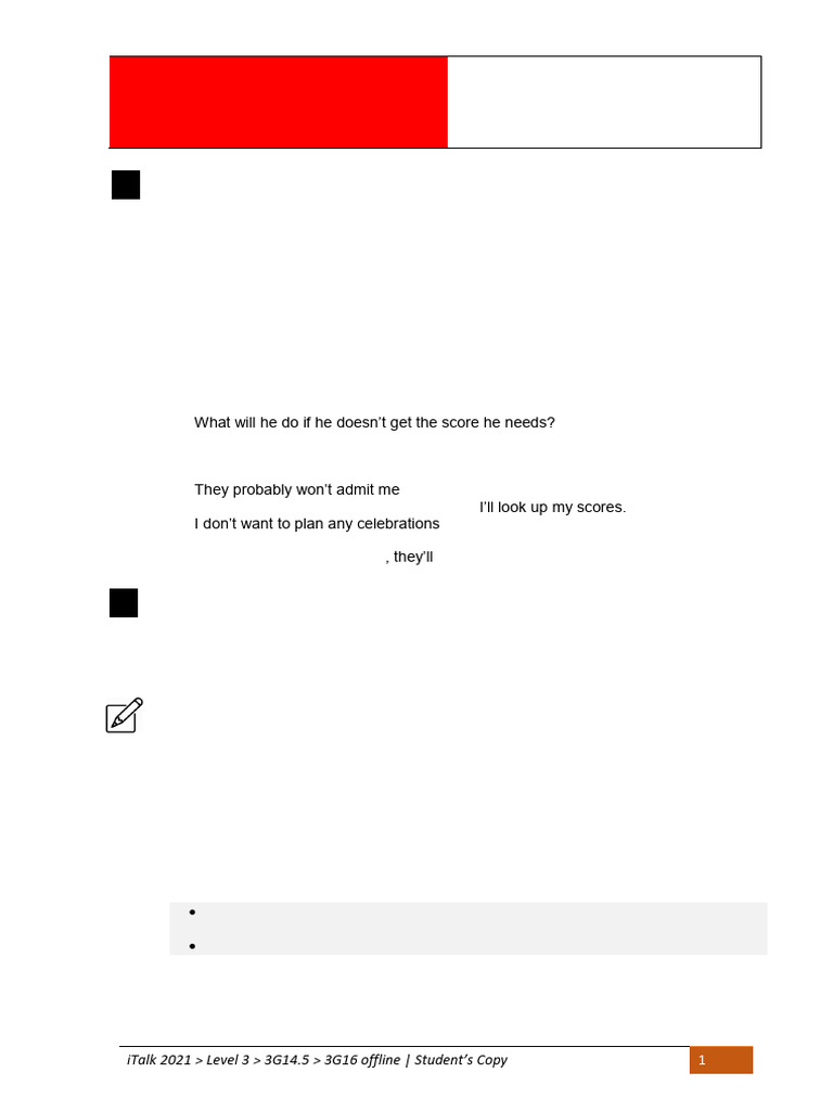 First Conditionals vs. Future Time Clauses | PDF | Language Mechanics ...