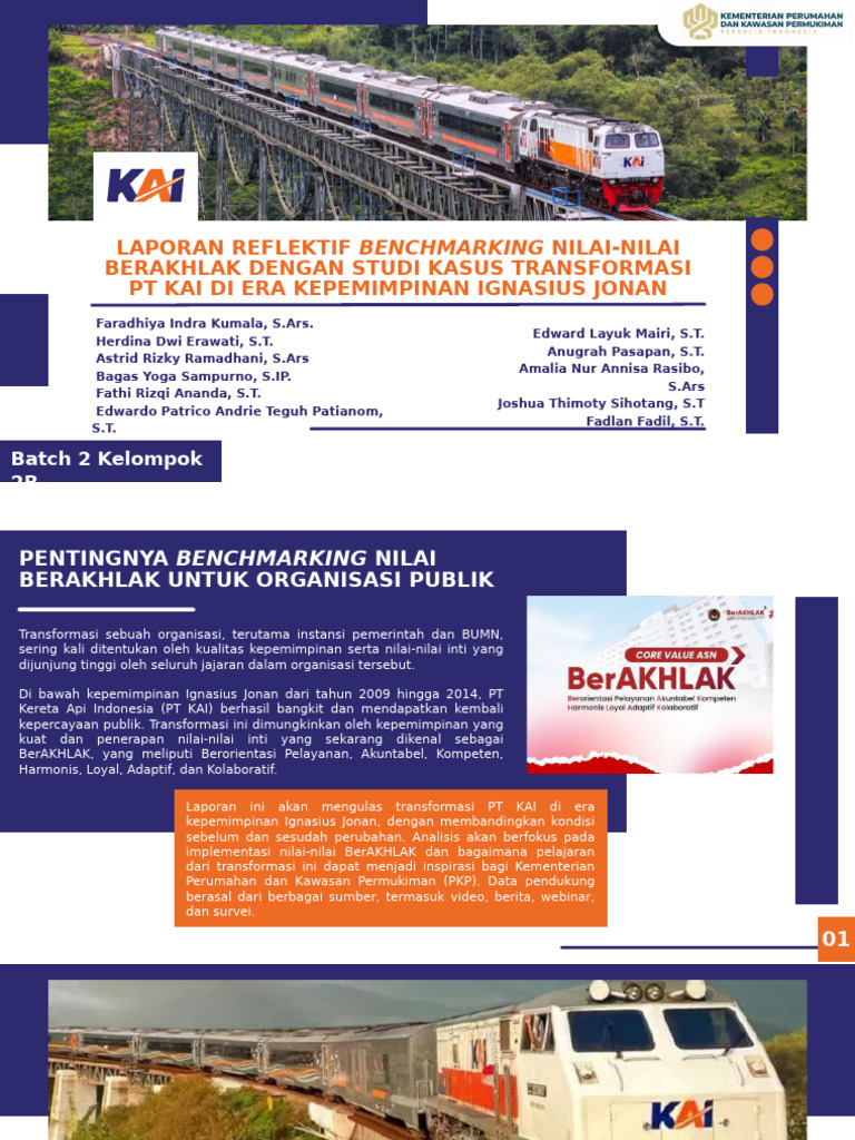 IX - 2B - Tugas Benchmarking Nilai-Nilai BerAKHLAK | PDF