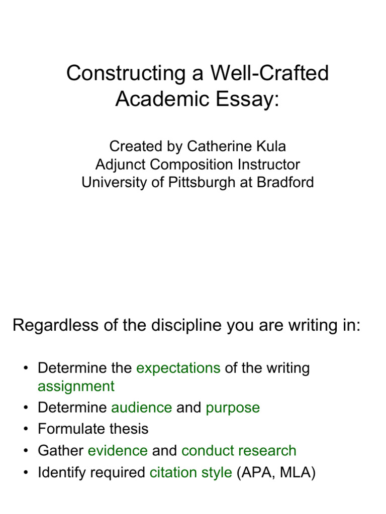 Academic Offices Writing Center Kula Essay Powerpoint | PDF | Essays ...