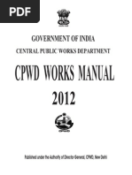 CPWD Works Manual 2022 13122022 | PDF