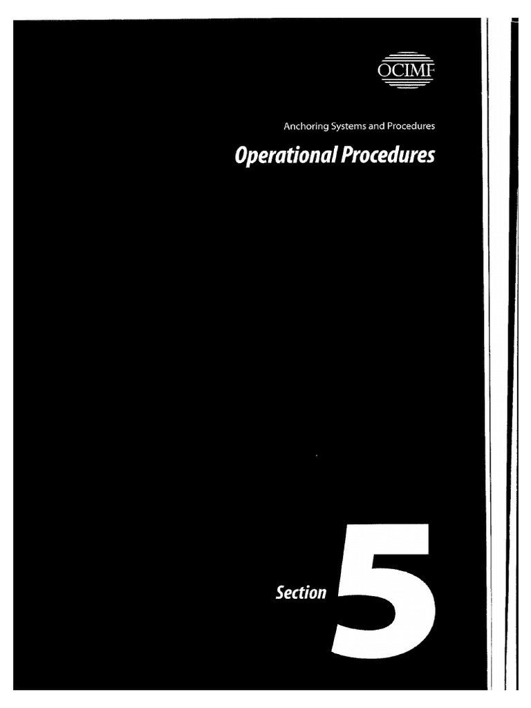 Anchoring System and Procedure | PDF